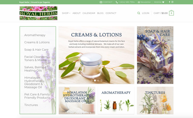 Royal Herbs | Codify Creative